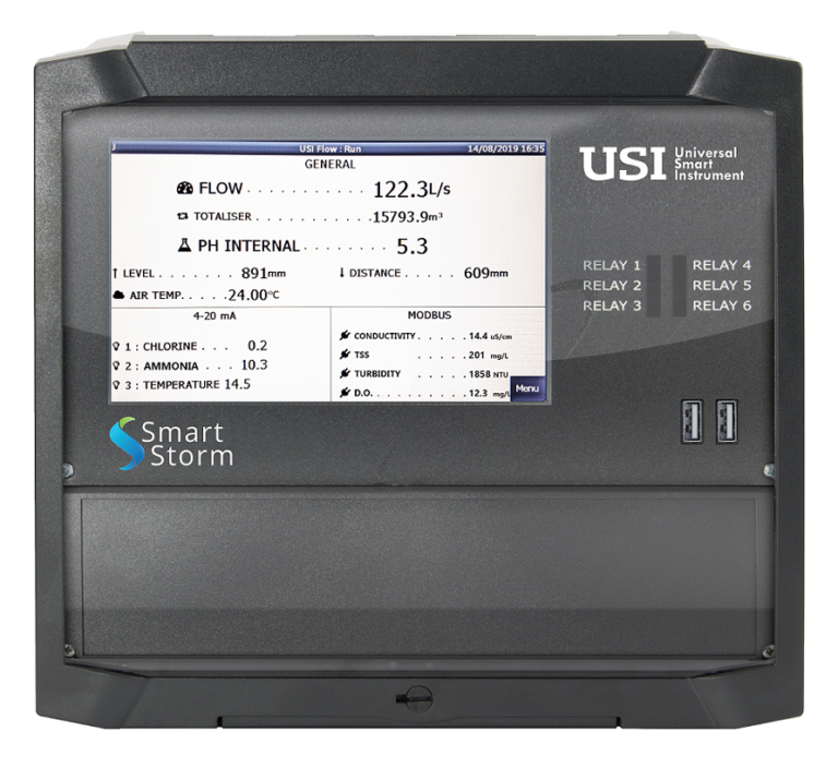 Area Velocity Flow Meter - USI - Smart Storm